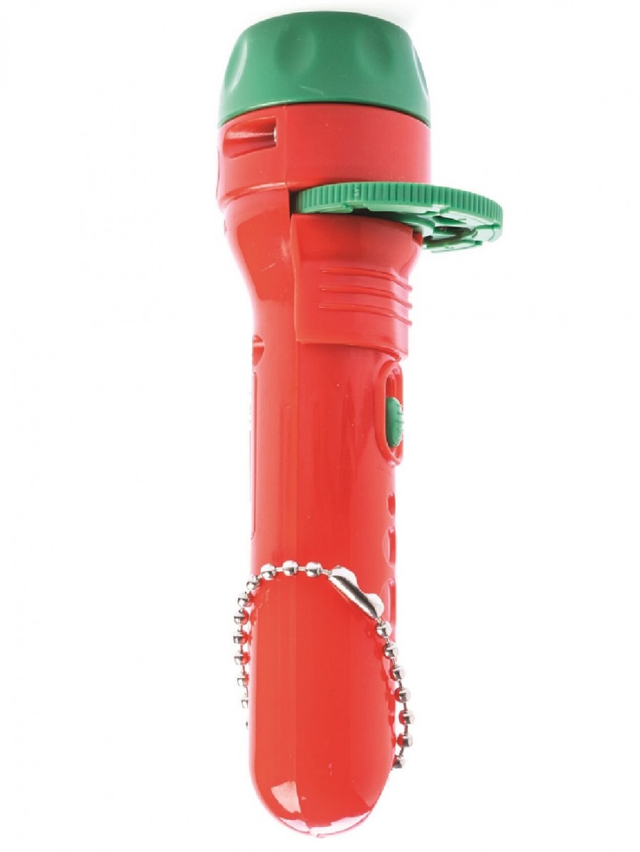 Christmas Torch Projector With 24 Christmas Themed Images On Slot Reels ...