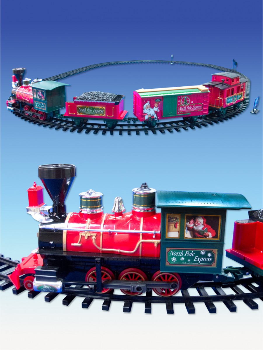 North Pole Express Christmas Train Set - 3 Metre Track | Product ...